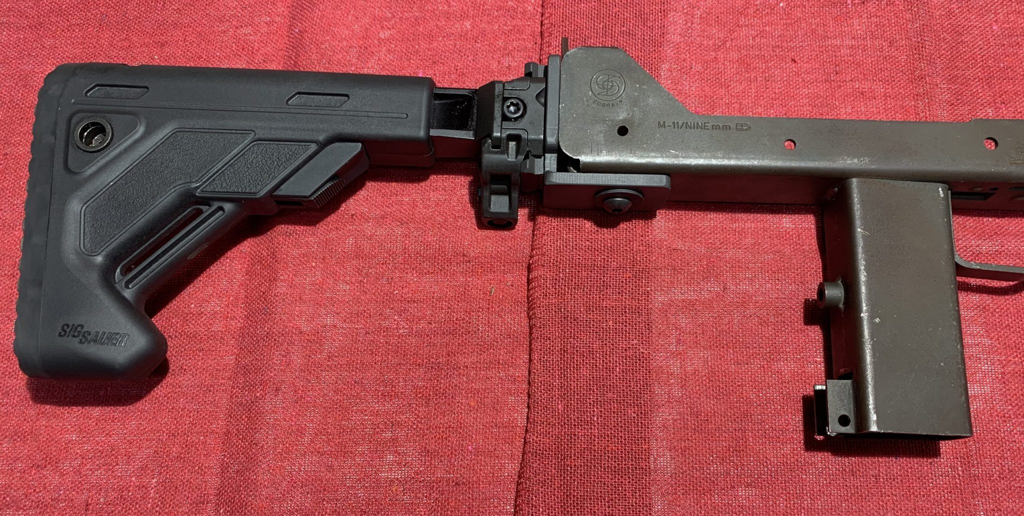 Picatinny Rail Stock Adapter – Semi Auto M11/9 or M11A1 380 or M12 ...