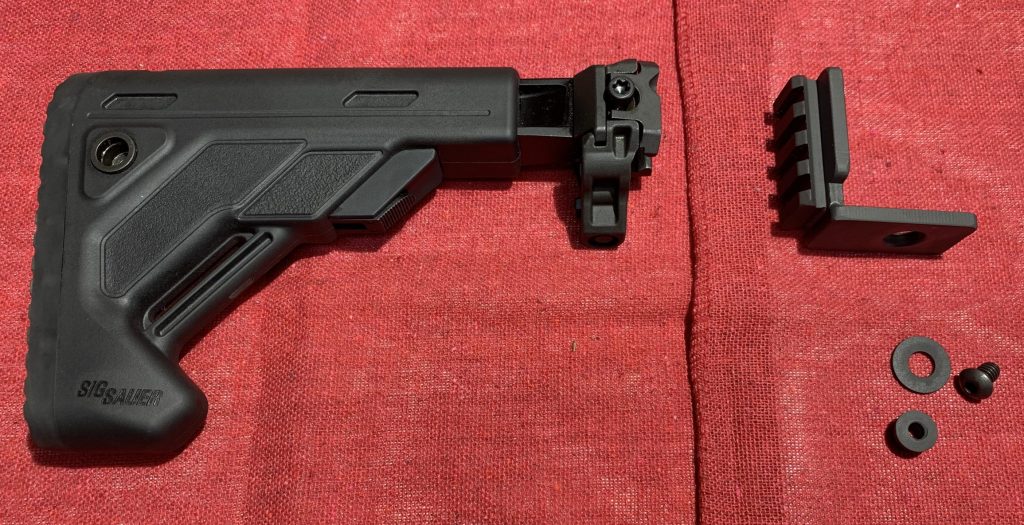 Picatinny Rail Stock Adapter – Semi Auto M11/9 or M11A1 380 or M12 ...