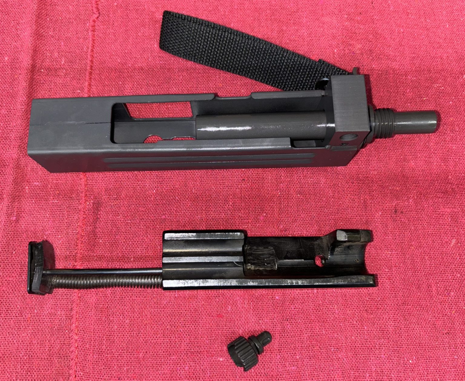 SWD Style M10/9 9mm Top Cocking Upper Receiver and Full Auto Bolt ...